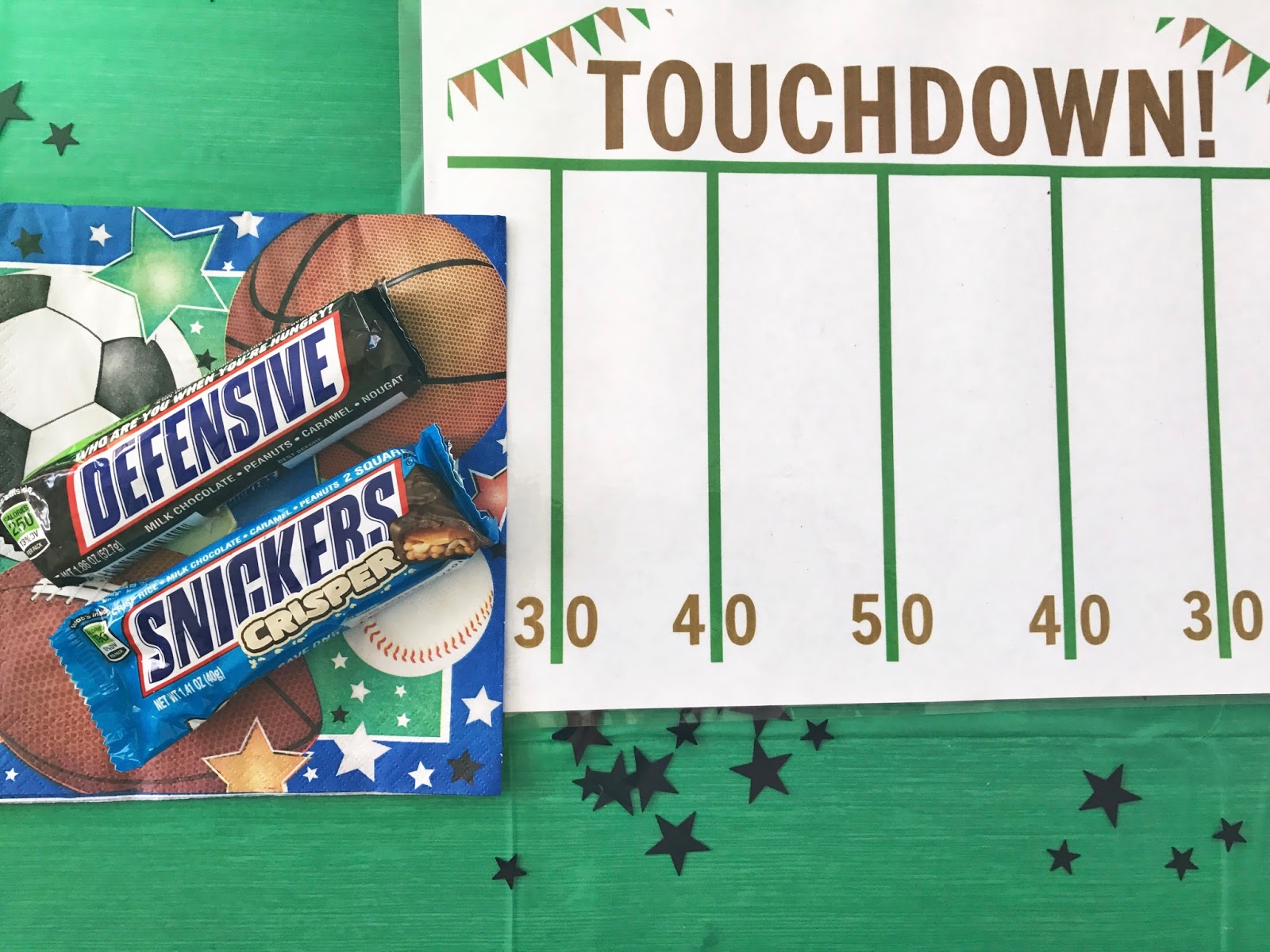 Football Themed Printable Placemats - The Chirping Moms