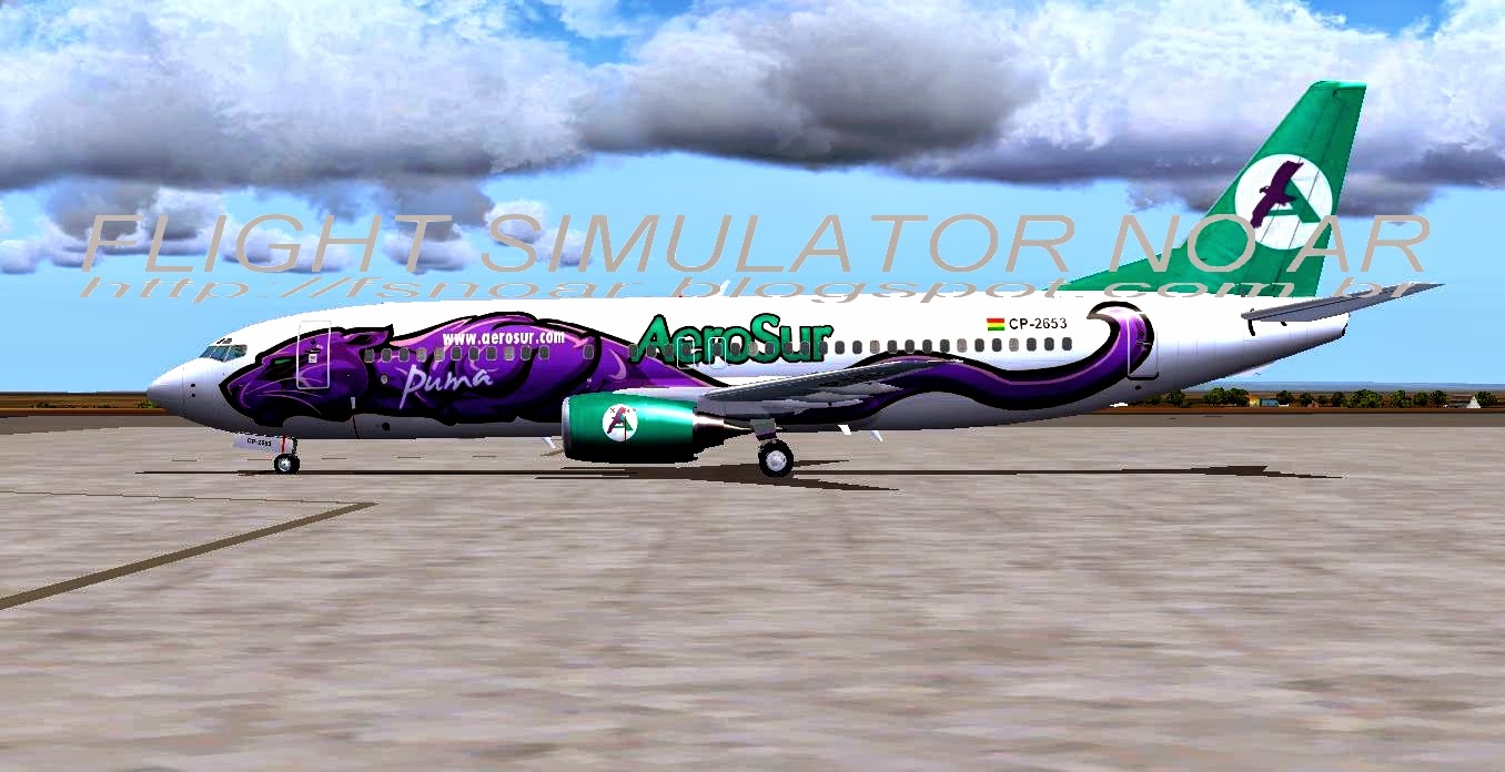 Boeing 737-400 VistaLiners - FS2004 - Flight Simulator no Ar