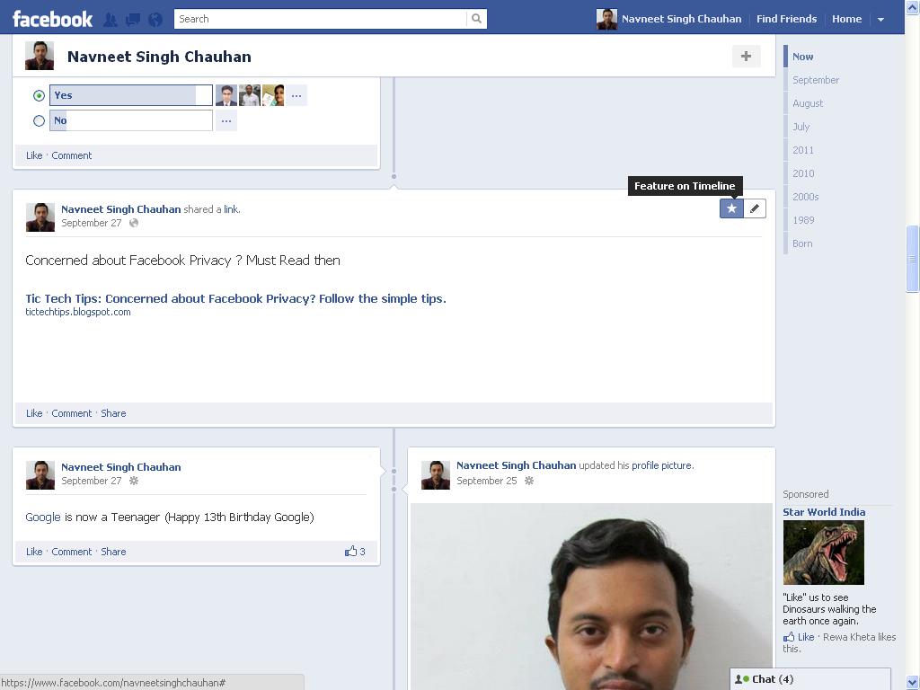 Tic Tech Tips: Introducing Facebook Timeline - The most awaited FB ...
