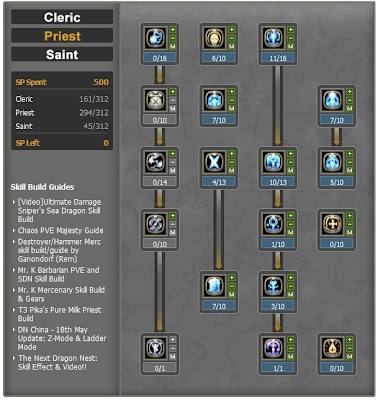 [Build] Full Supportive Priest - Dragon Nest SharpStation