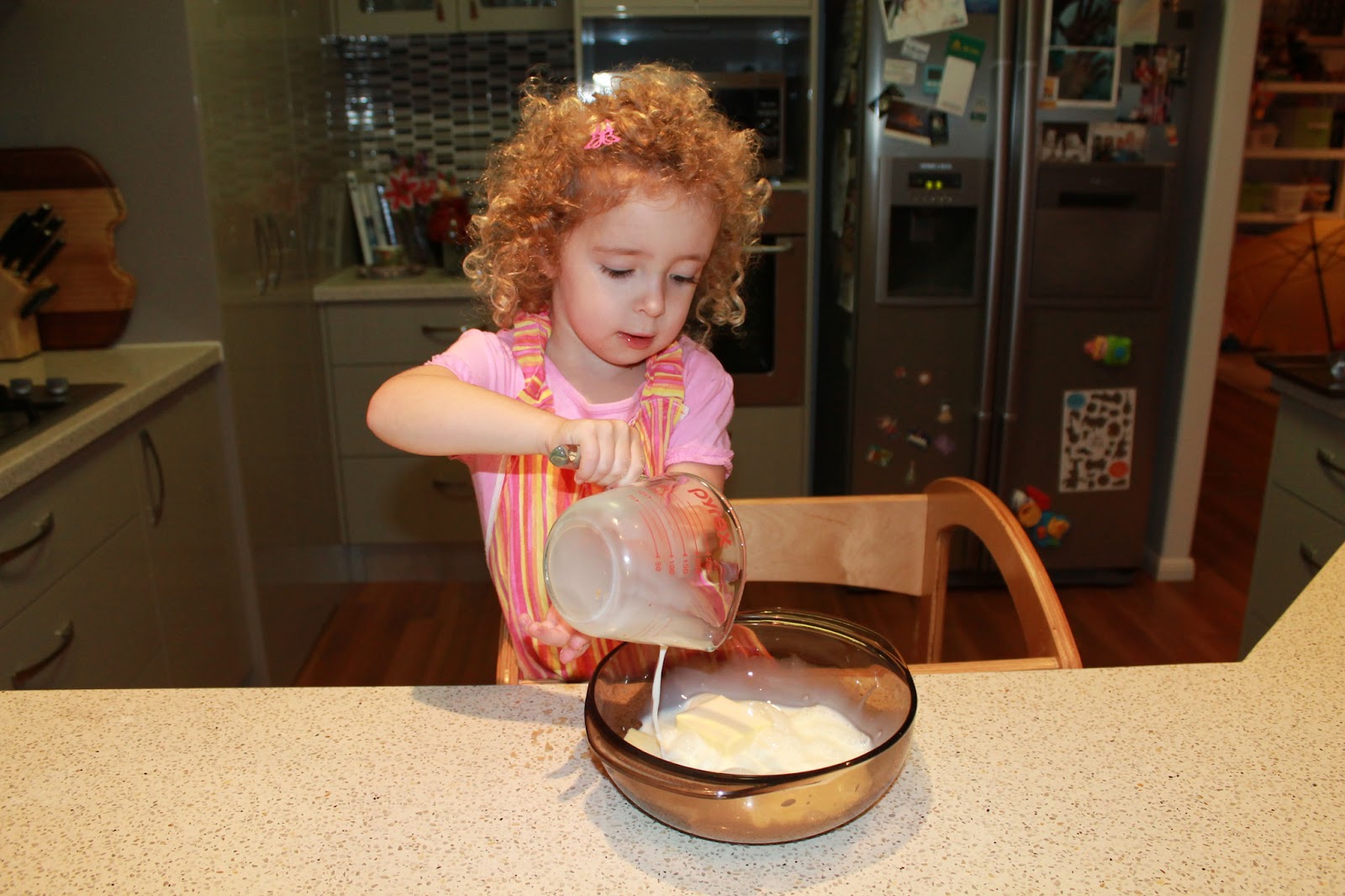 threefootcooks: C is for Chocolate Pudding for The Kids Cook Monday