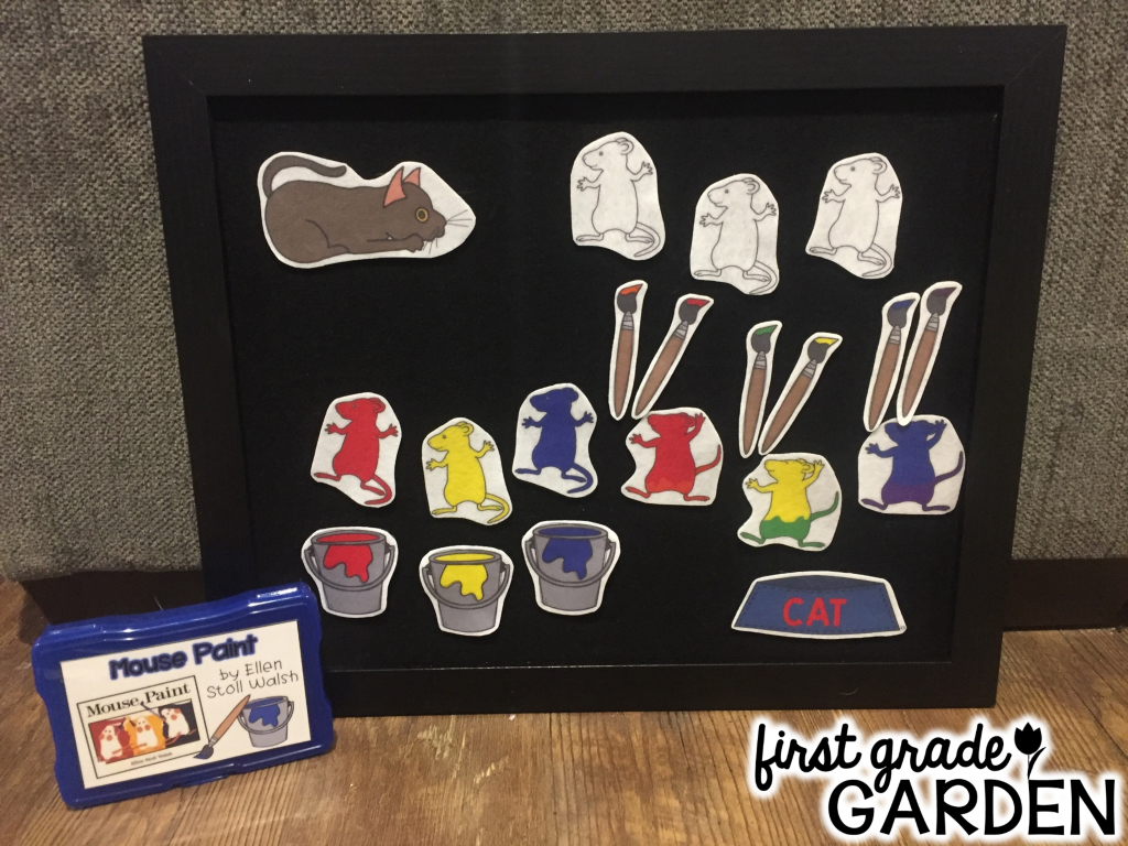 First Grade Garden: DIY Felt Board and Retelling Centre Pieces