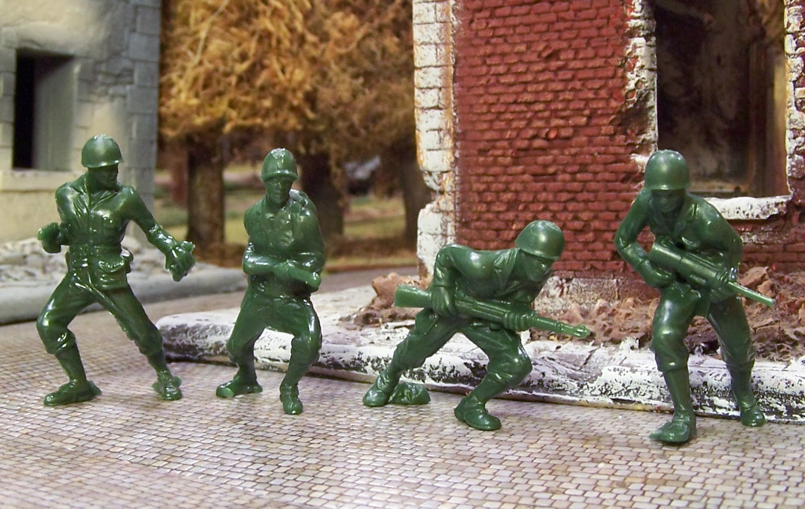 WWII Plastic Toy Soldiers: US Infantry - Part IV