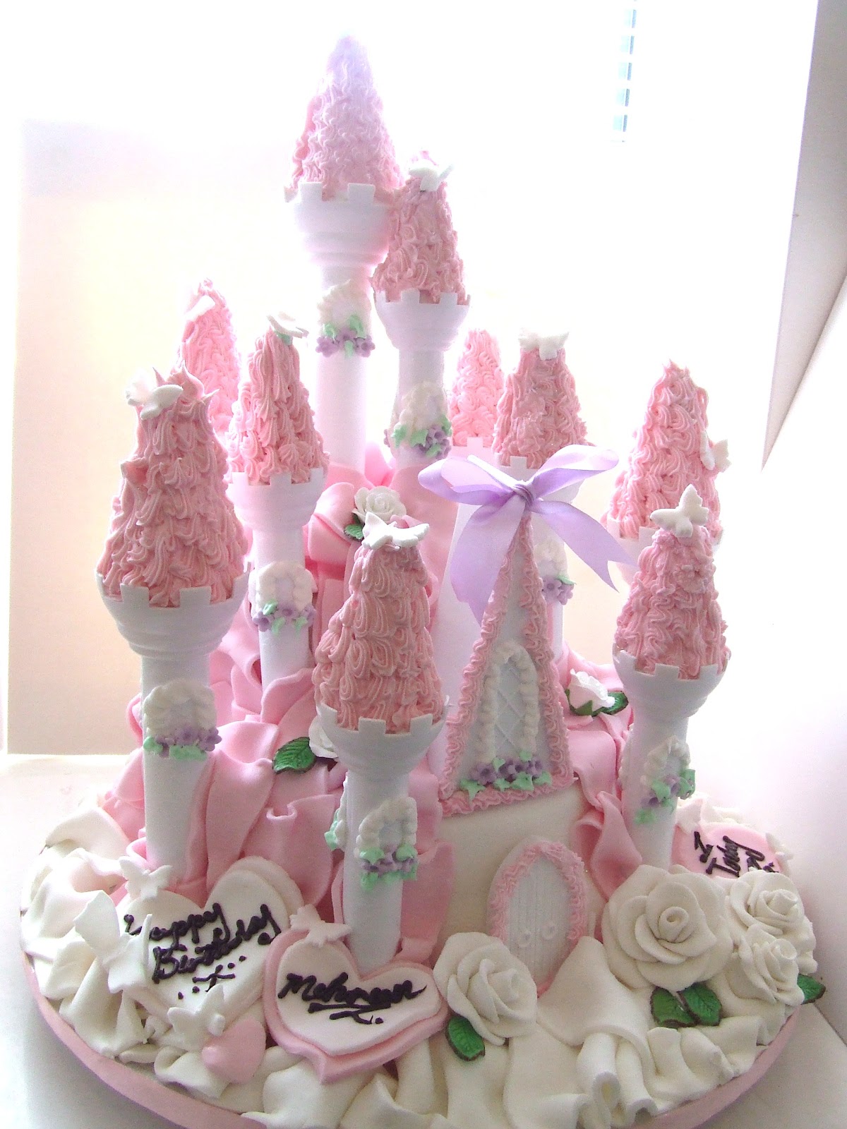 Iced Out Company Cakes!: The Princess Castle Cake!