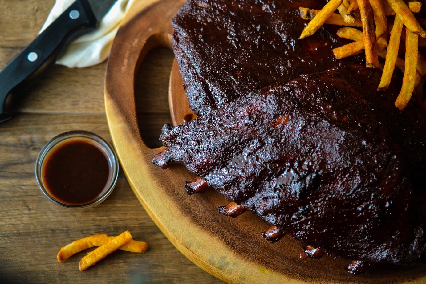 Greedy Girl : Choco-whiskey ribs