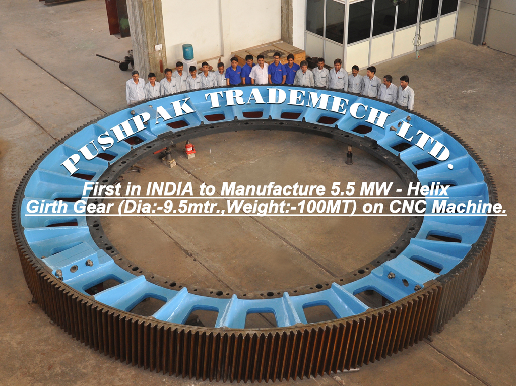 Breton Flymill - come realizzare una ruota dentata gigantesca ~ Centri ...