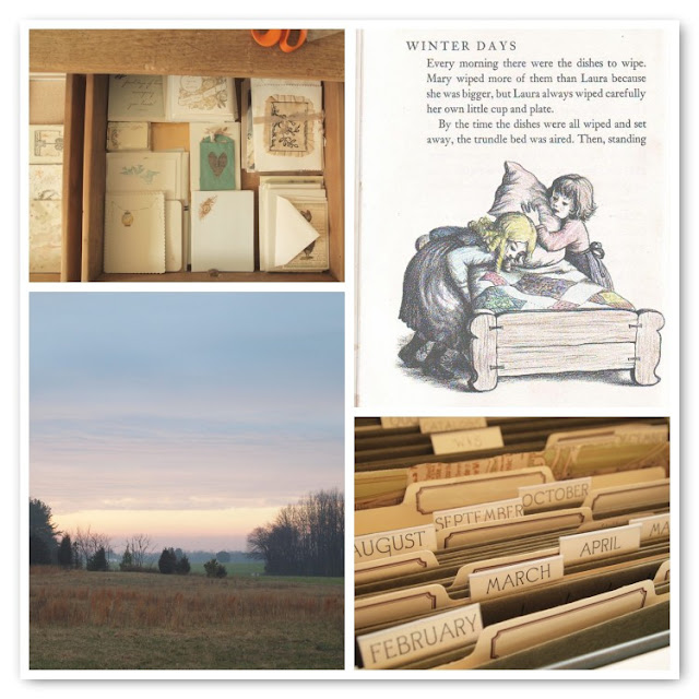 Wisteria and Sunshine Tidings: finishing february