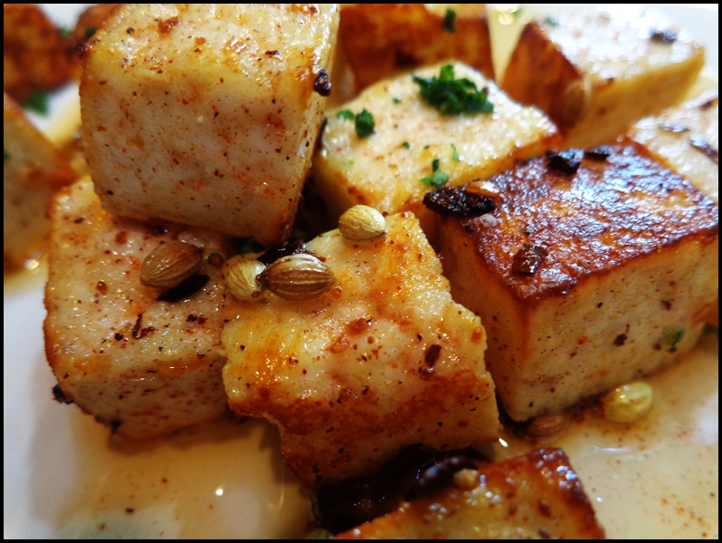 Sauteed and Spiced Paneer