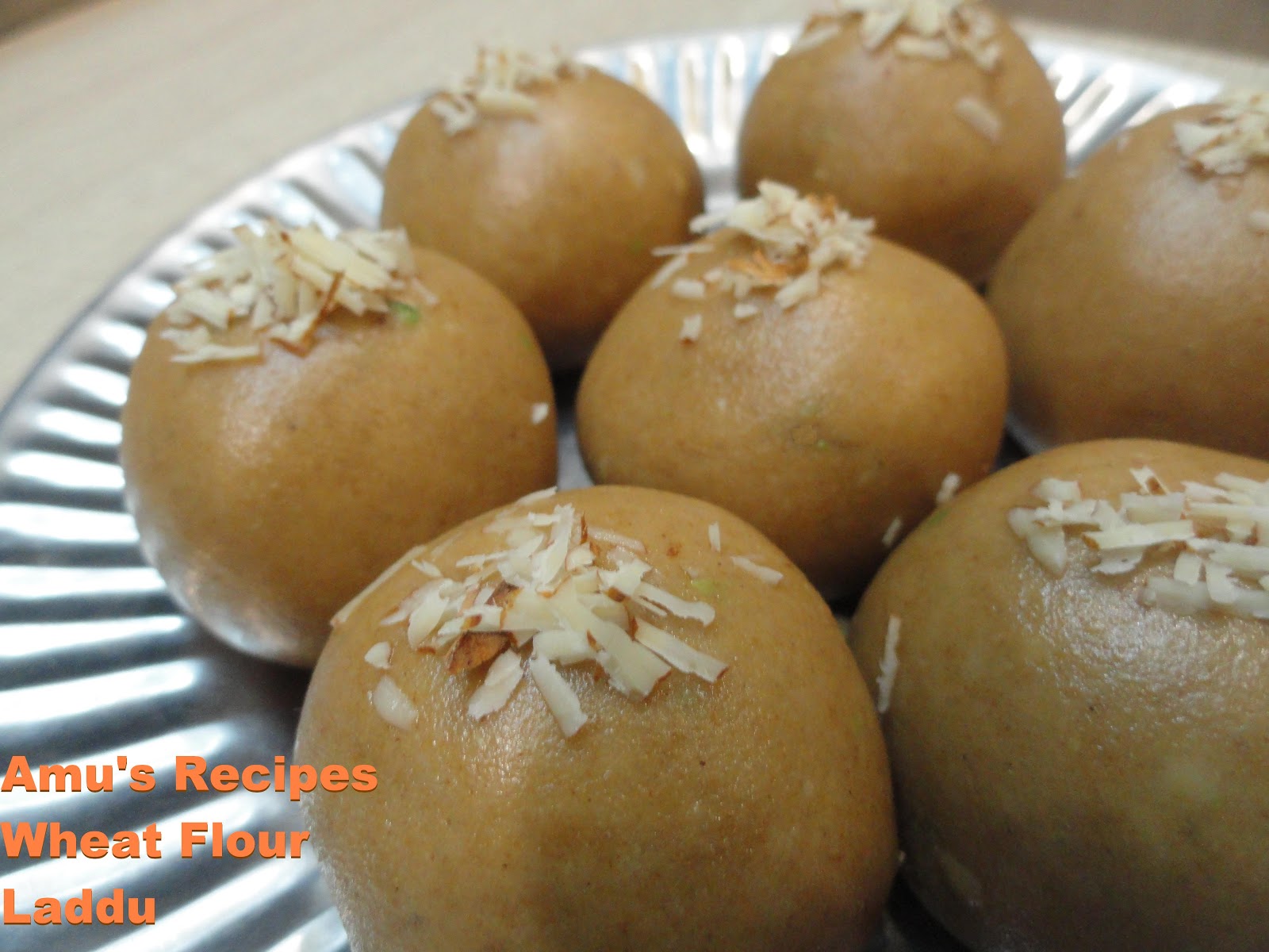 AMU'S RECIPES: Wheat Flour Laddu