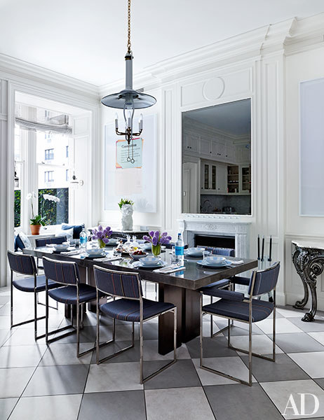 Decor Inspiration : An Elegant Manhattan Townhouse by Architect William ...