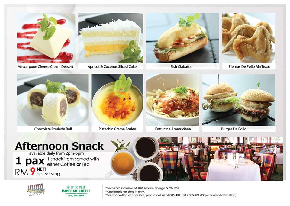Imperial Hotel Miri Afternoon Snack Pack - Miri Food Sharing