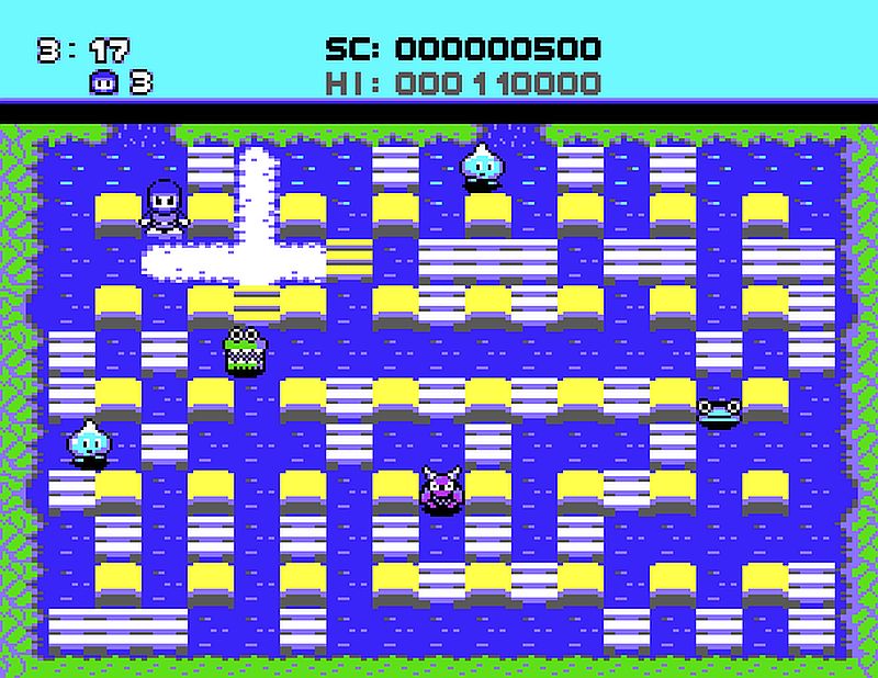 Indie Retro News: Bomberland - Classic game as a clone for the C64!