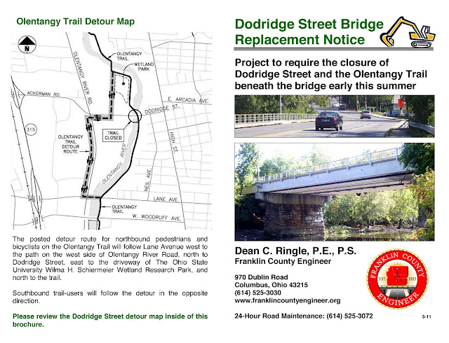 Dodridge Street Bridge Replacement Notice