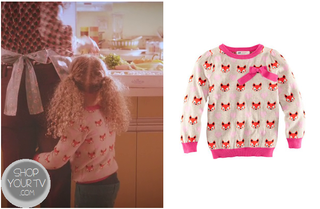 The Carrie Diaries: Season 1 Episode 6 Carrie's Fox Print Sweater ...
