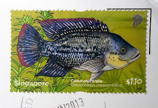 Mail Adventures: Fishes on Stamps