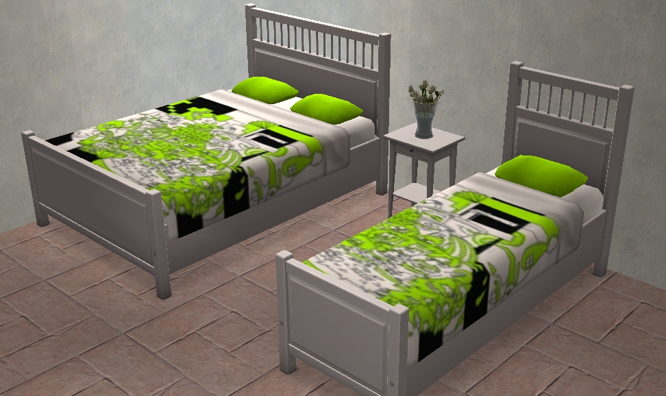 TheNinthWaveSims: The Sims 2 - Vibrance Bedding - 8 Colors