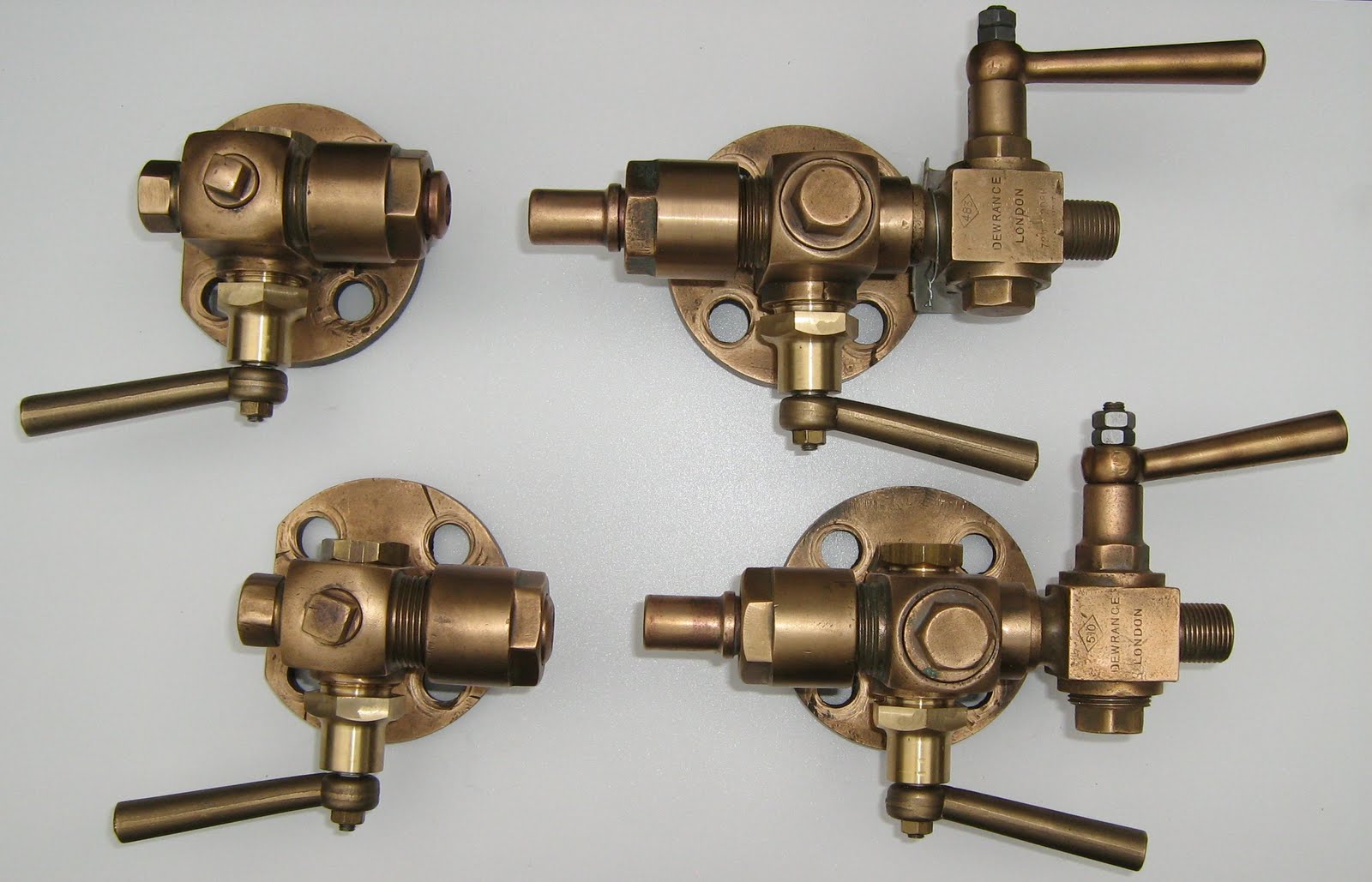 Sentinel Steam Loco 7109: Sentinel 7109's Polished set of gauge glass ...