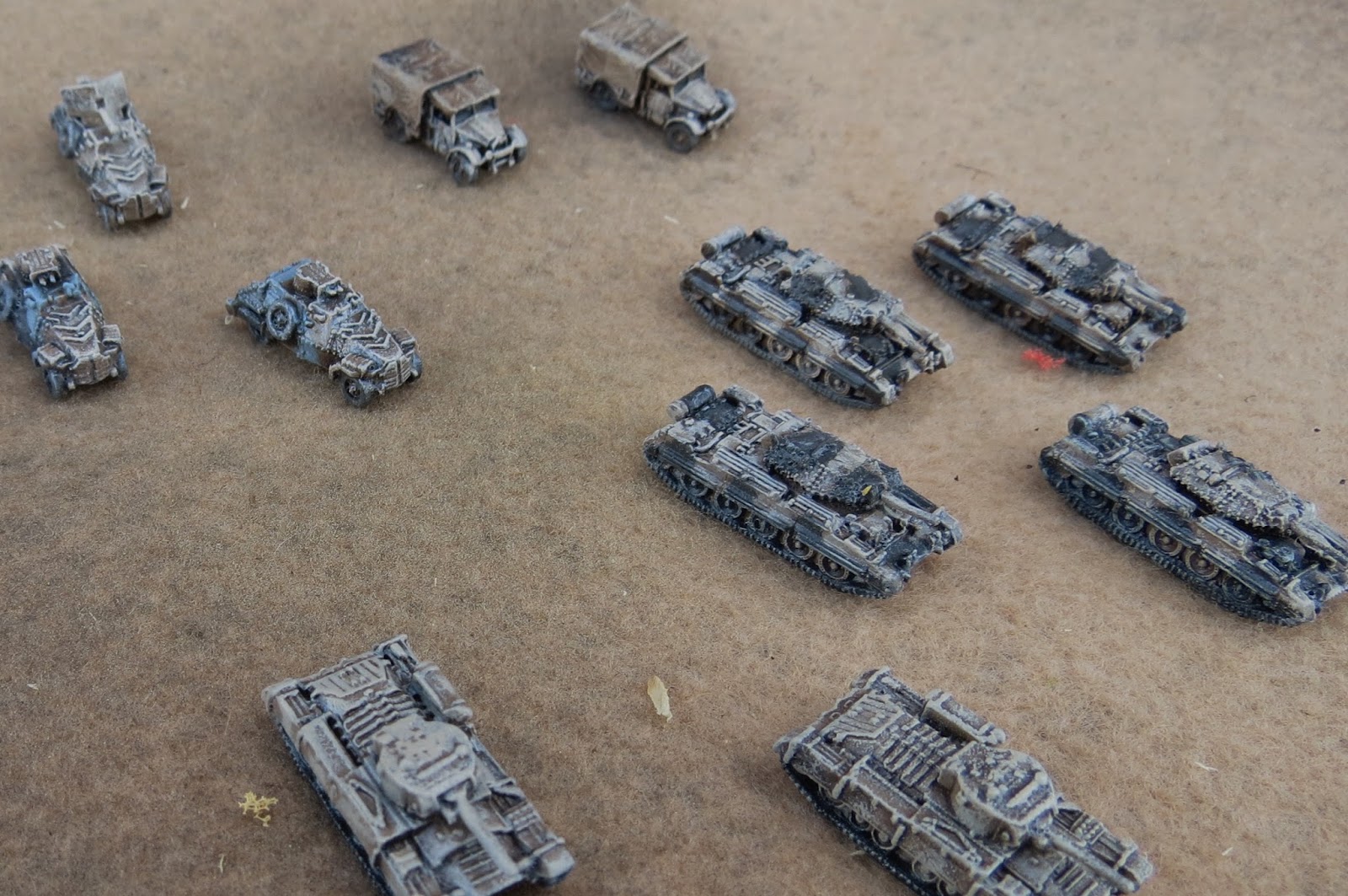 The Dog's Brush: WWII Micro Armor: North Africa