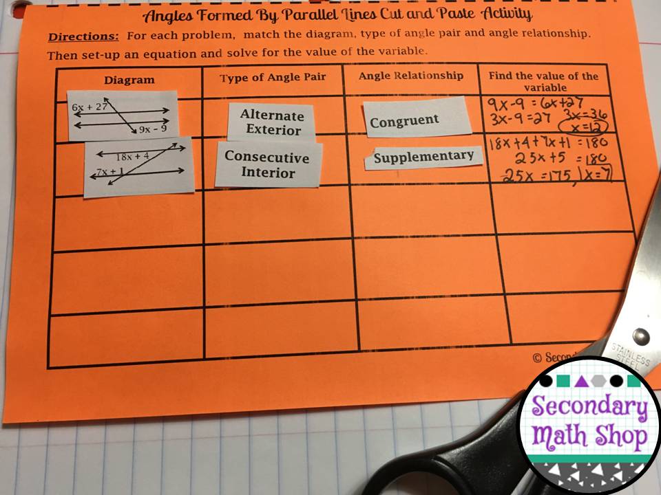 The Spectacular World Of Secondary Math: Interactive Notebooks - The ...