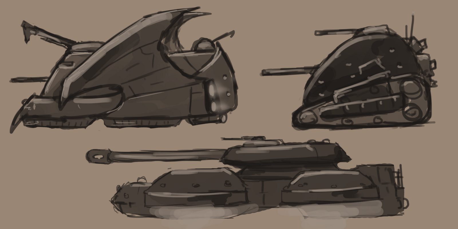 The Art of Mark Orr Jr.: Tank Thumbnails