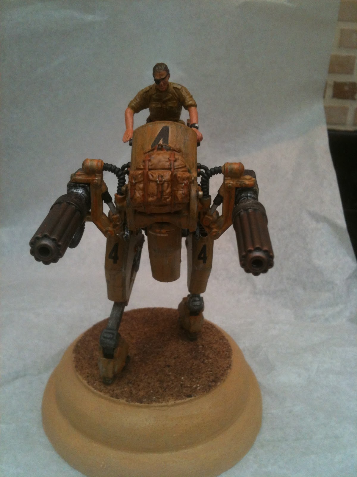 Scale Model Workbench: Dust Tactics Assault Walker Conversion