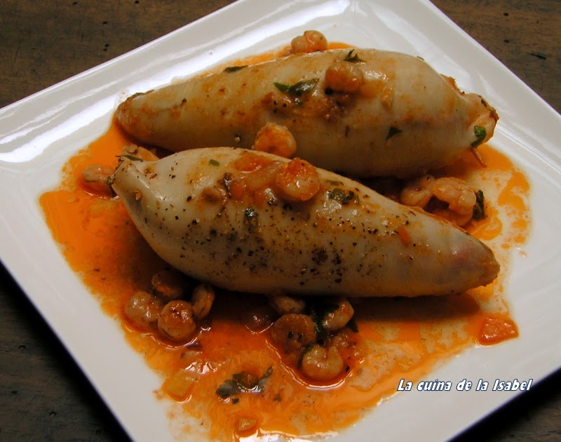 La Cuina de la Isabel: CALAMARS FARCITS