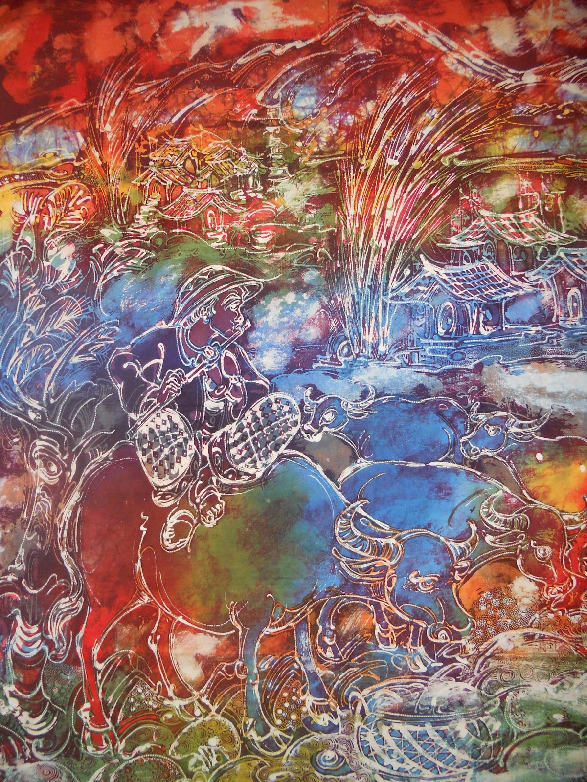 Batik Painting Saint Noveni: Gallery Batik painting