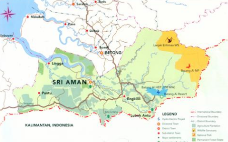 Sri Aman Little Peaceful Town: Sri Aman a.k.a Simanggang