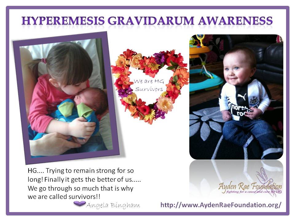 Ayden Rae Foundation: Hyperemesis Gravidarum Awareness
