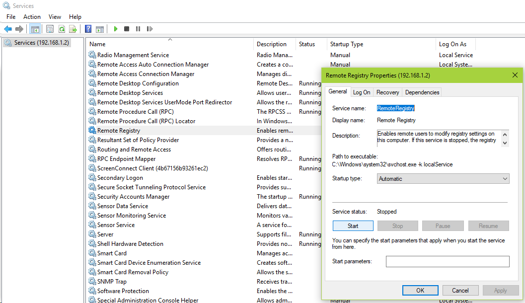 How To Enable RDP From Registry