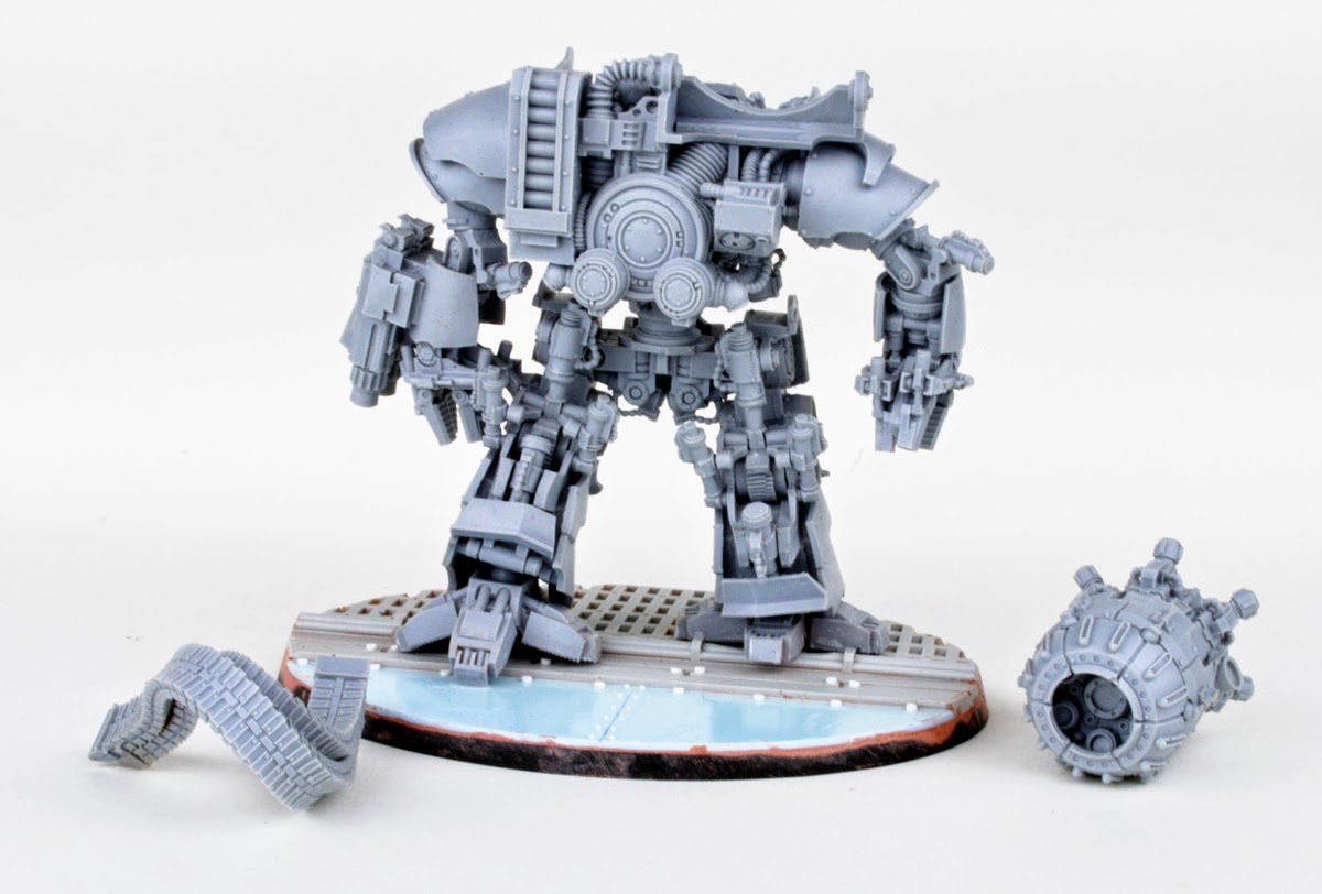 davetaylorminiatures: Mechanicum - The Thanatar has arrived!