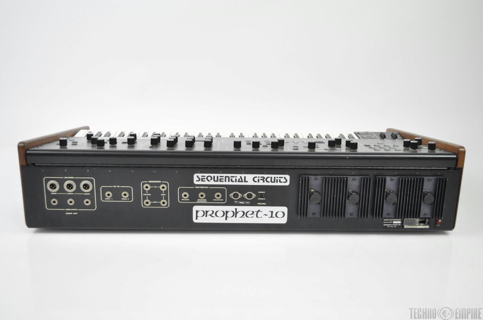 MATRIXSYNTH: SEQUENTIAL CIRCUITS Prophet 10 Analog Synthesizer w ...