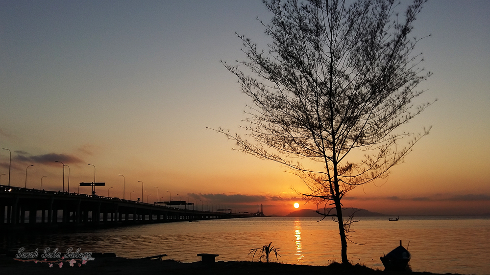 Sunrise View di Jambatan Pulau Pinang