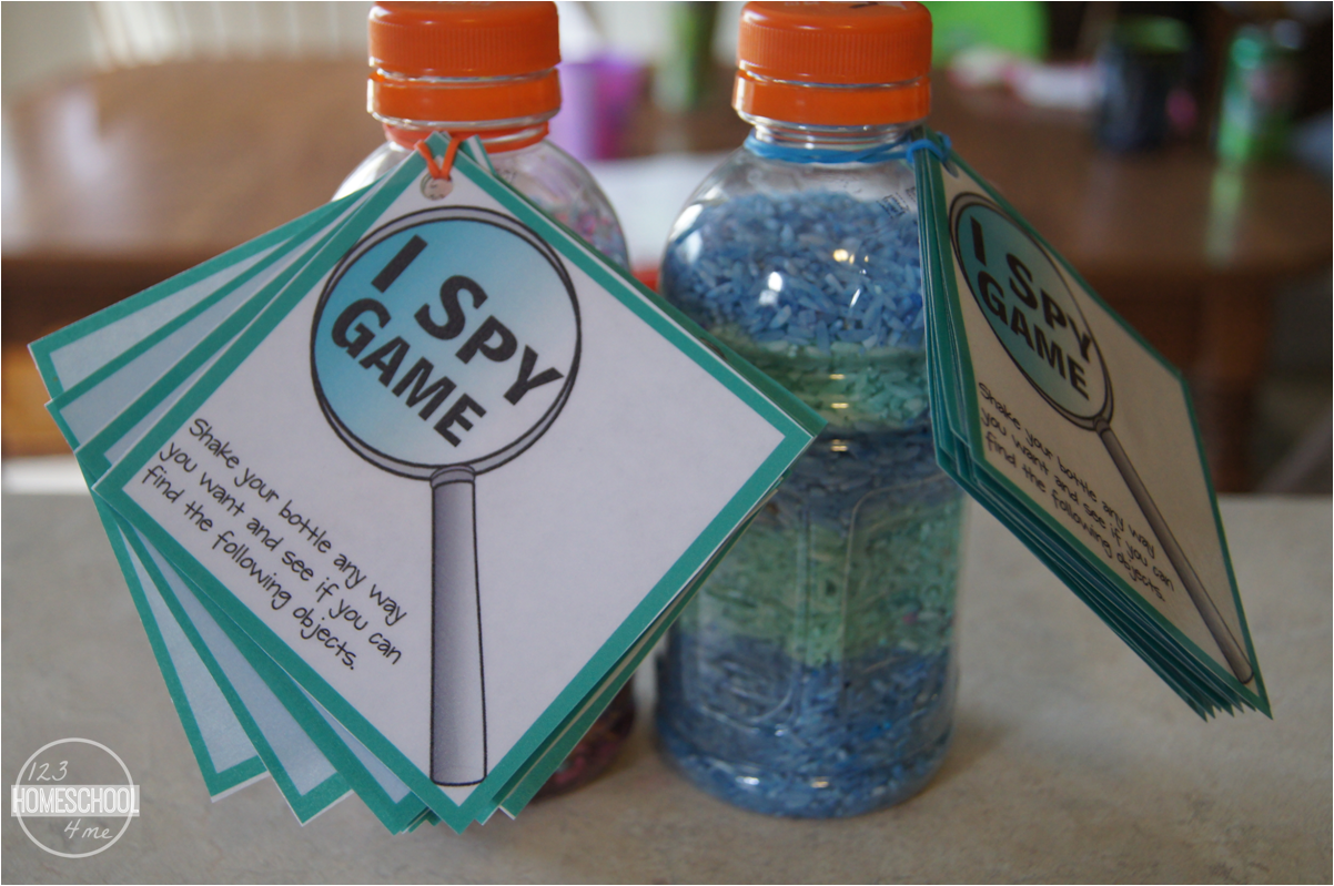 DIY I Spy Bottles