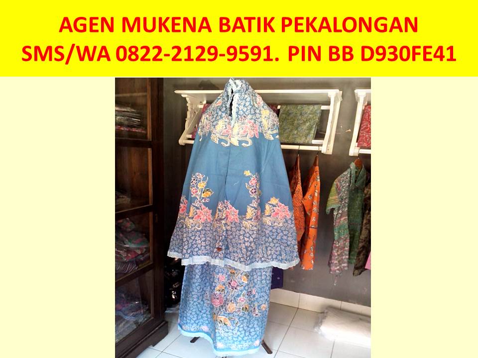 Mukena Batik Pekalongan: Mukena Batik Encim Bermotif Unik dan Khas ...