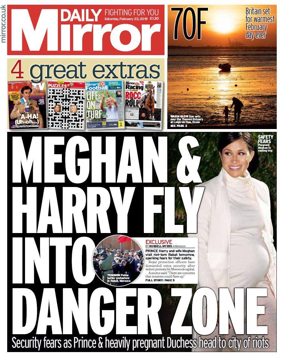 THE VIEW FROM FEZ: British Newspaper's Diplomatically Incorrect Headline!