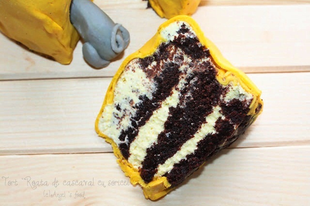 Angel's food: Tort ''Roata de cascaval cu soricei''