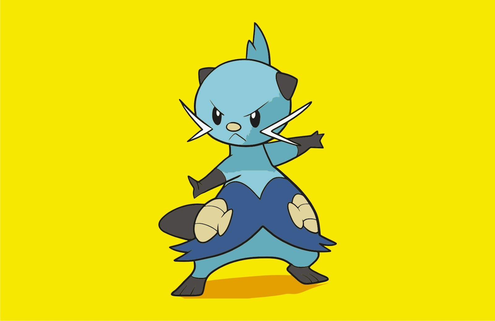 Pokemon Dewott | Vector Game
