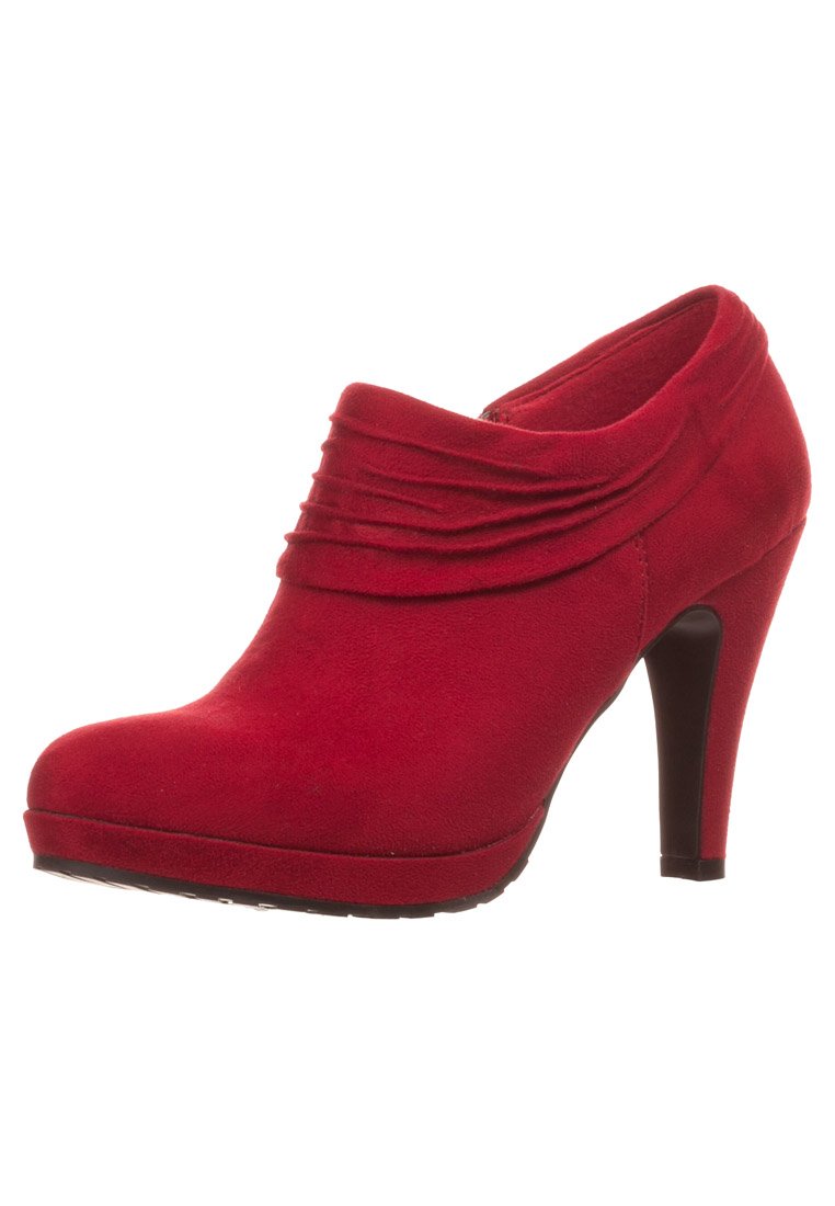Botines rojos | zapatos de moda