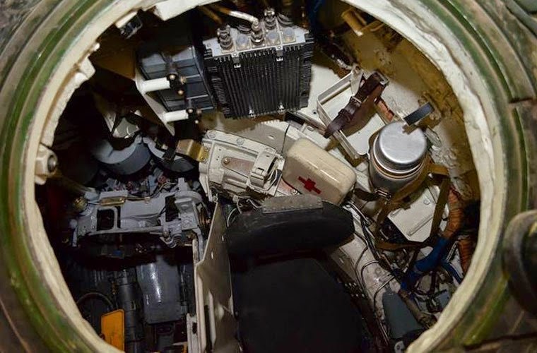 DEFENSE STUDIES: Interior of T-84 Oplot MBT of the Royal Thai Army