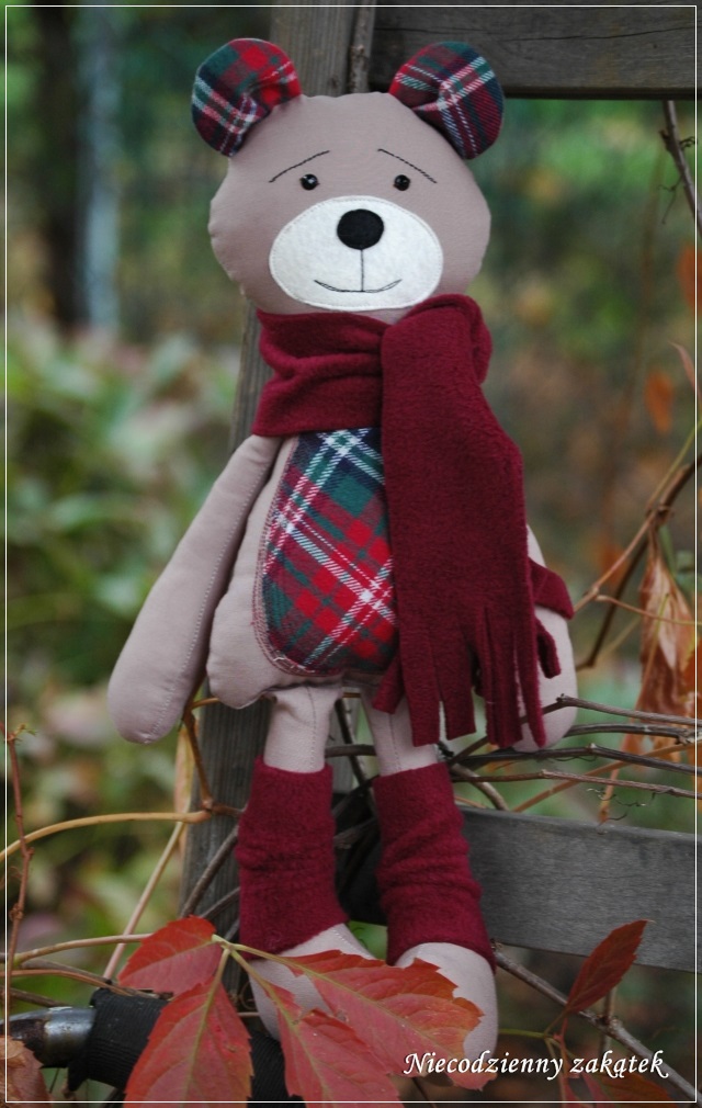 Niecodzienny zakątek.: Zimowe misiaki słodziaki