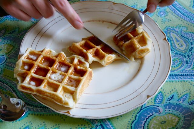 Dollop of Cream: amazing overnight waffles