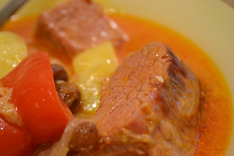 adobongblog: Beef Corned Silverside Caldereta