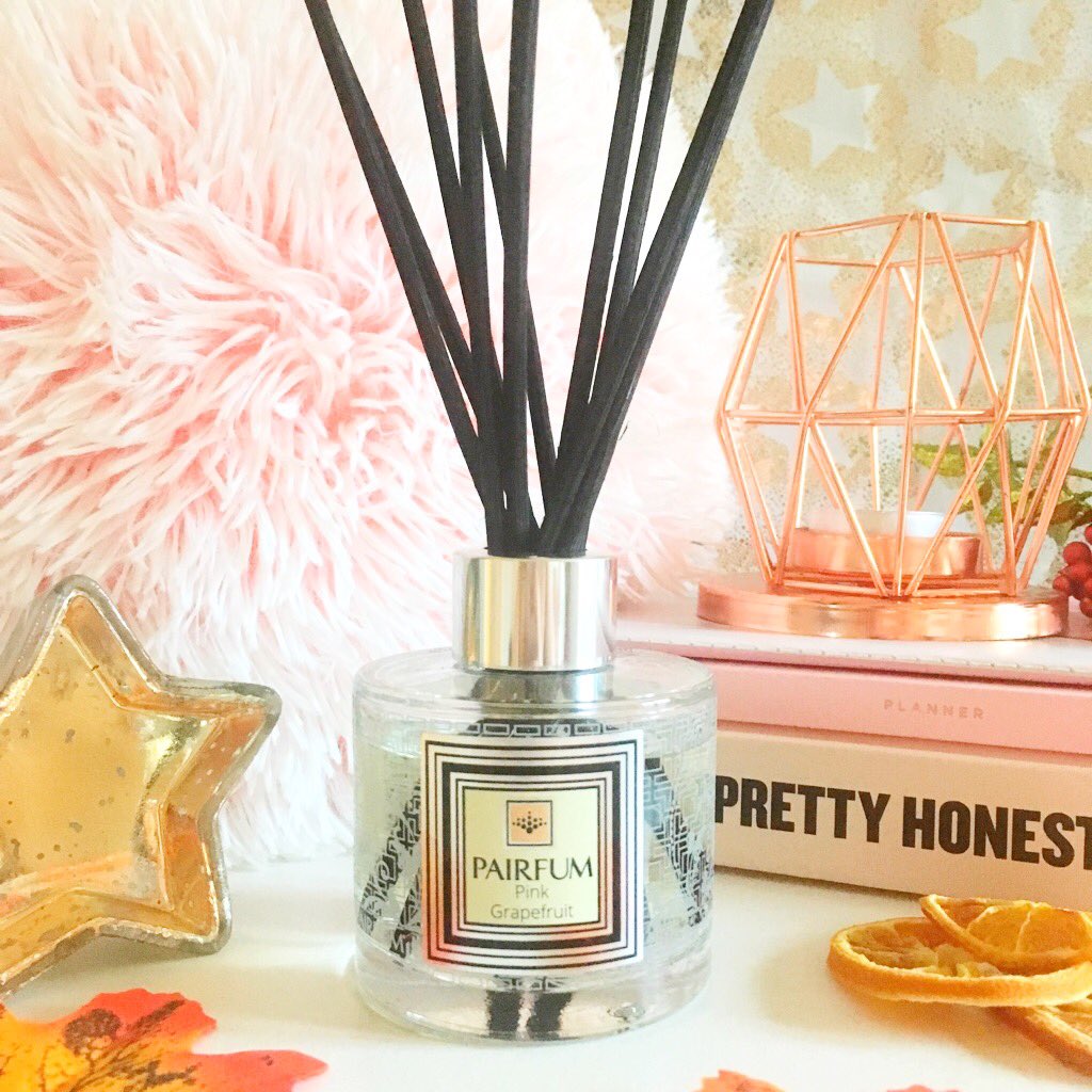 Pairfum Pink Grapefruit Reed Diffuser Review & Giveaway* | Food and ...