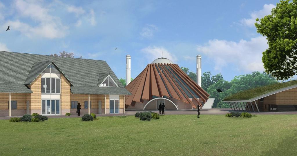 Ahmadiyya Mosques: Masjid Mubarak - Islamabad Tilford Surrey UK