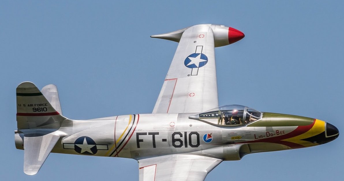 AVIÕES MILITARES: Lockheed F-80 Shooting Star