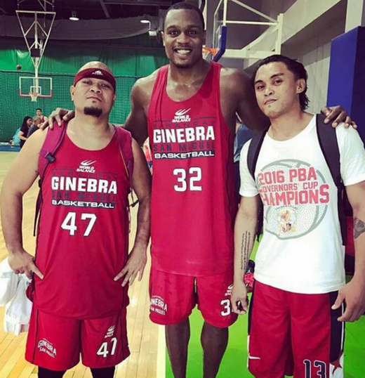 Mark Caguioa And Jayjay Helterbrand