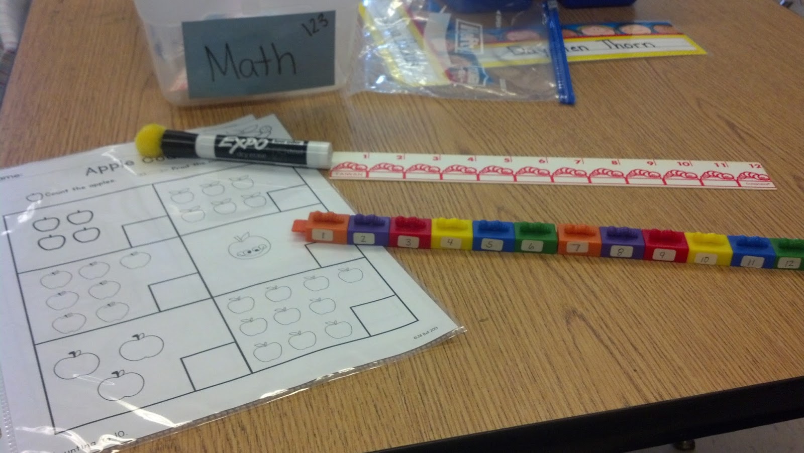 Lovin' Kindergarten With Mrs. Lindsey: Math Tubs {All Ready to Start ...