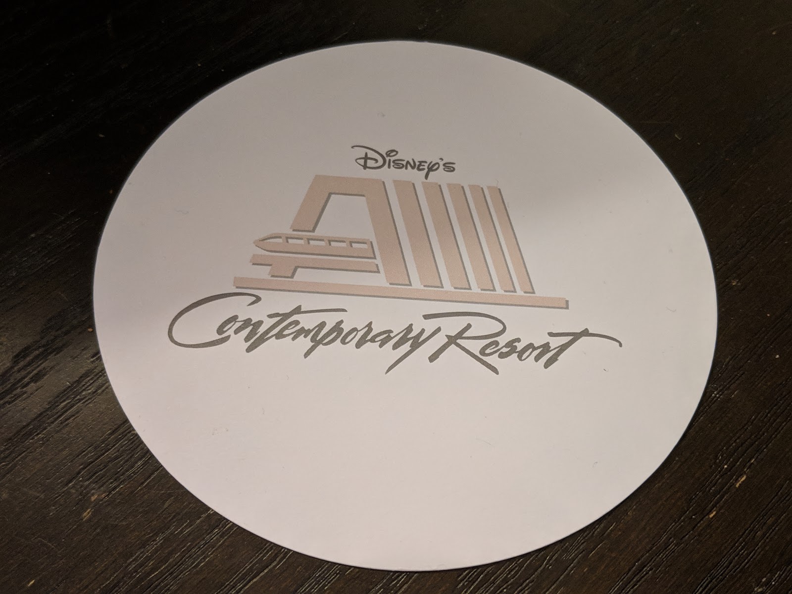 Disney's Contemporary Resort - Coaster Collection #32