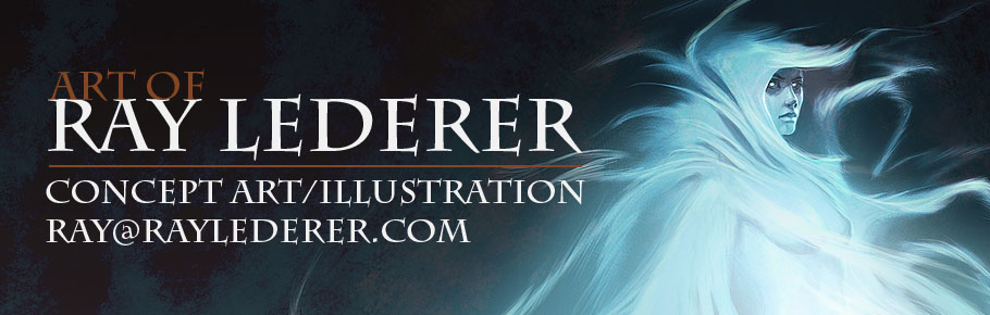 Art of Ray Lederer: TESV:Skyrim - Mages Pt. 1